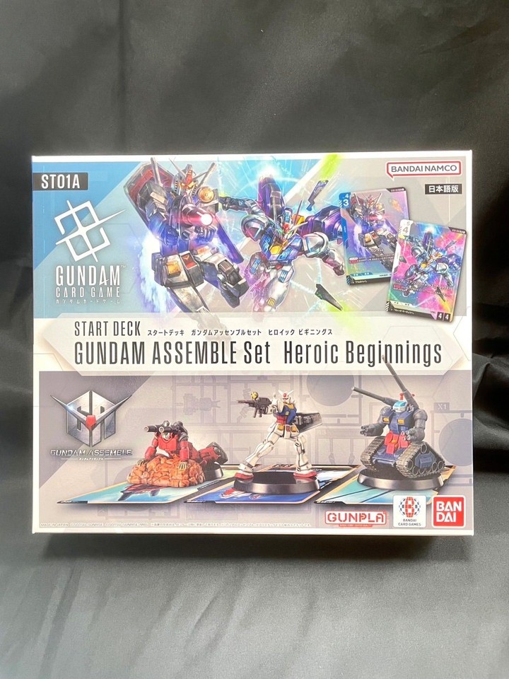 Gundam Card Game Start Deck ST01A ST02A ST03A ST04A Gundam Assemble Set ...