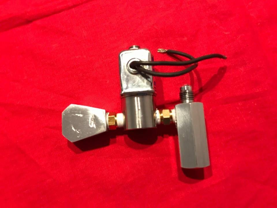 Nitrous PowerShot Solenoid V-Purge with Fittings Rajay Drag Bike Drag ...