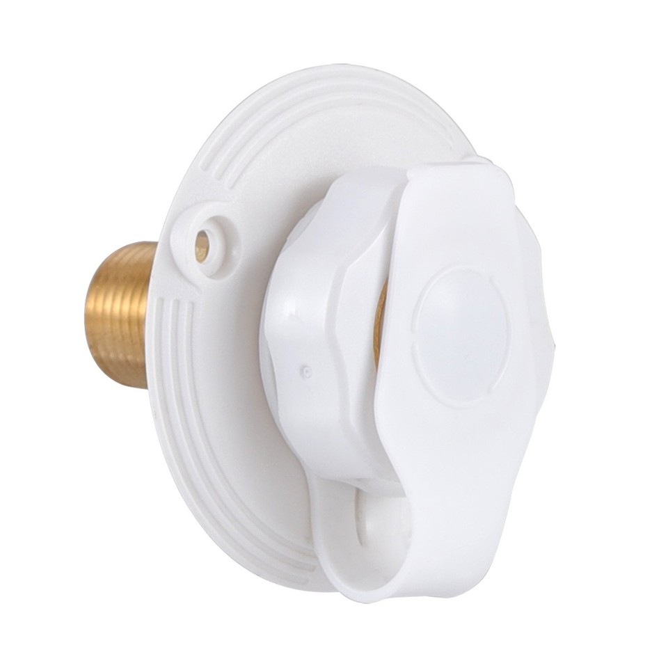 RV City Water Inlet Kit with Check Valve Hose Elbow for Camper Trailer ...