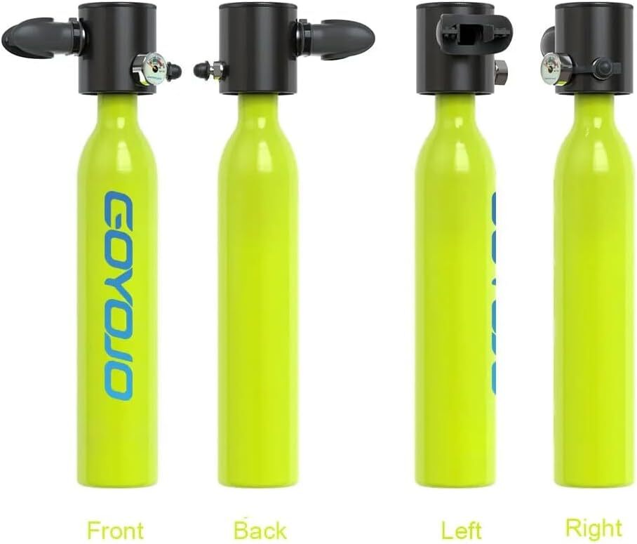 Scuba Diving Oxygen Tank Kit 0.5L/1L Cylinder Underwater Breather ...