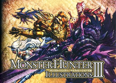 Capcom Monster Hunter Illustrations III 3 Japanese MH4 4G Art book | eBay