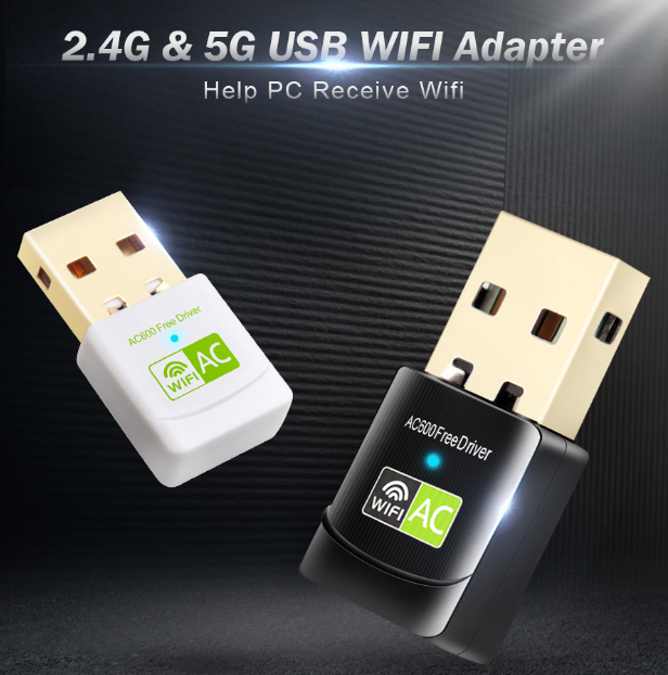 Professional WiFi USB Free Driver USB Wifi Adapter 600Mbps Wi fi ...