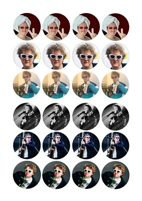 24 x Lewis Capaldi Cup Cake Toppers Rice/Wafer Paper | eBay UK