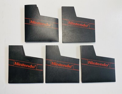 5 NES Nintendo Logo Dust Covers Protective Cases Sleeves for Original ...