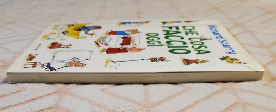 Richard Scarry Che Cosa Faccio Oggi ITALIAN UNMARKED SC book Mondadori ...