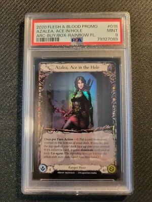 Azalea, Ace in the Hole Rainbow foil FaB 2019 Buy a Box Promo PSA 9 | eBay