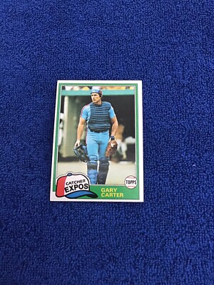 MONTREAL EXPOS GARY CARTER 1981 TOPPS BASEBALL CARD EX CONDITION #660 ...