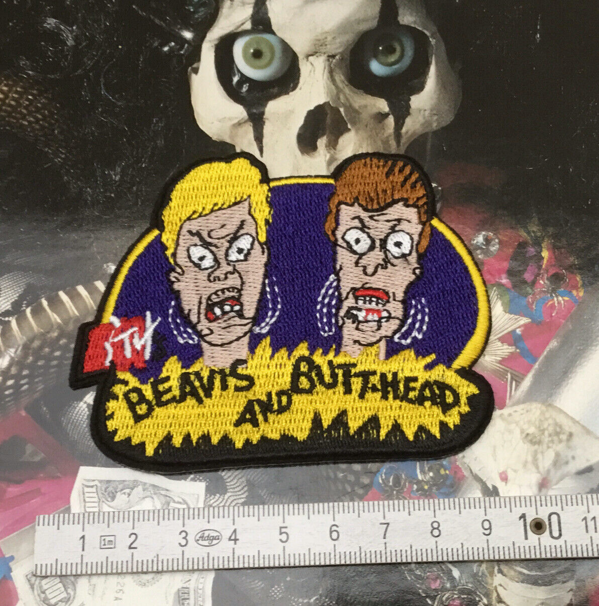 Beavis and Butt-Head Aufnäher/Patch | Heavy Metal Sammlung Battle ...