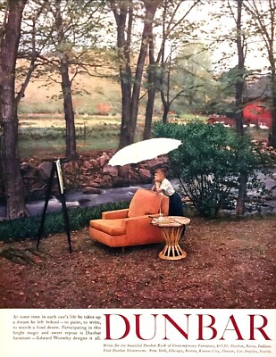 1957 Dunbar Edward Wormley Lounge Chair photo Dream Left Behind vintage ...