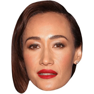 Maggie Q (Lipstick) Celebrity Mask, Flat Card Face, Fancy Dress Mask | eBay
