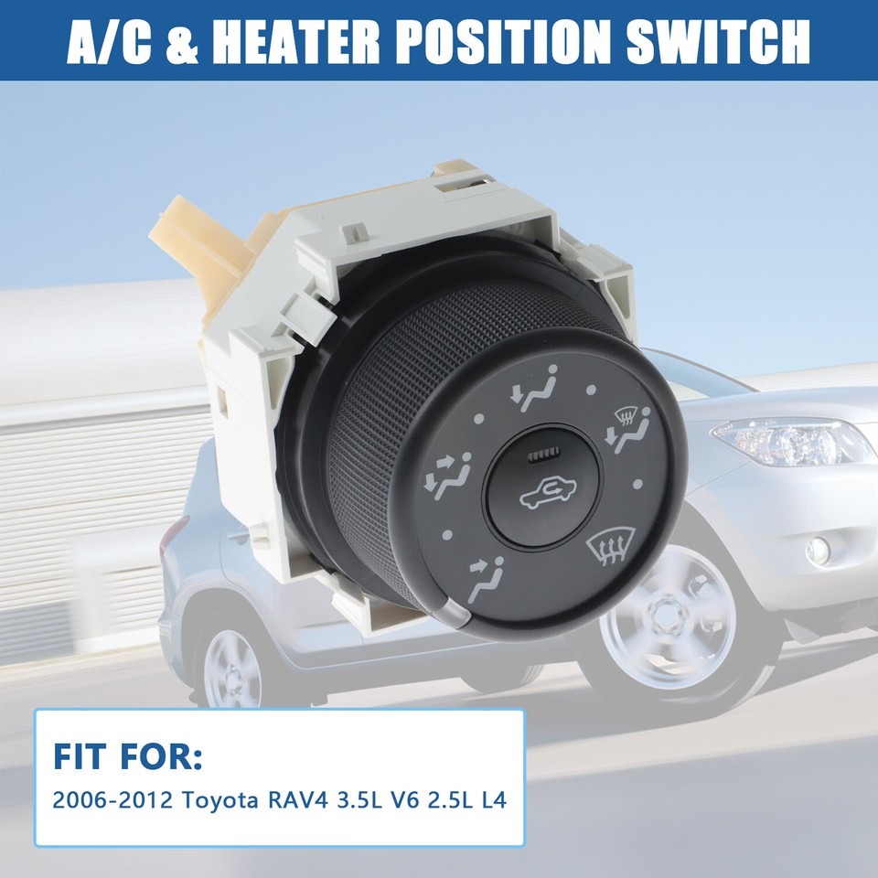 Ac Mode Hvac Control Switch Fit for 2006-2012 Toyota RAV4 55901-0R010 ...