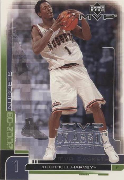 2002-03 Upper Deck MVP - Donnell Harvey #44 Mvp Classic for sale online ...