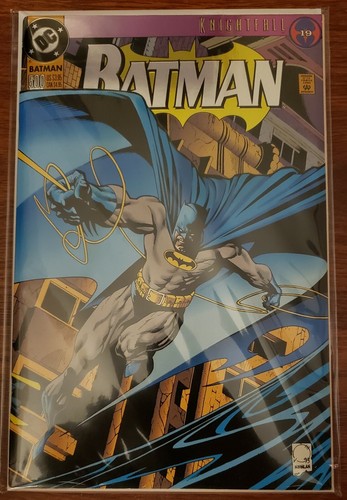 Batman #500, NM (DC, 1993) Knightfall Pt 19, Azrael defeats Bane, 12 ...