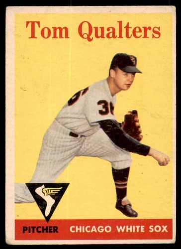 1958 Topps Tom Qualters Chicago White sox #453 | eBay