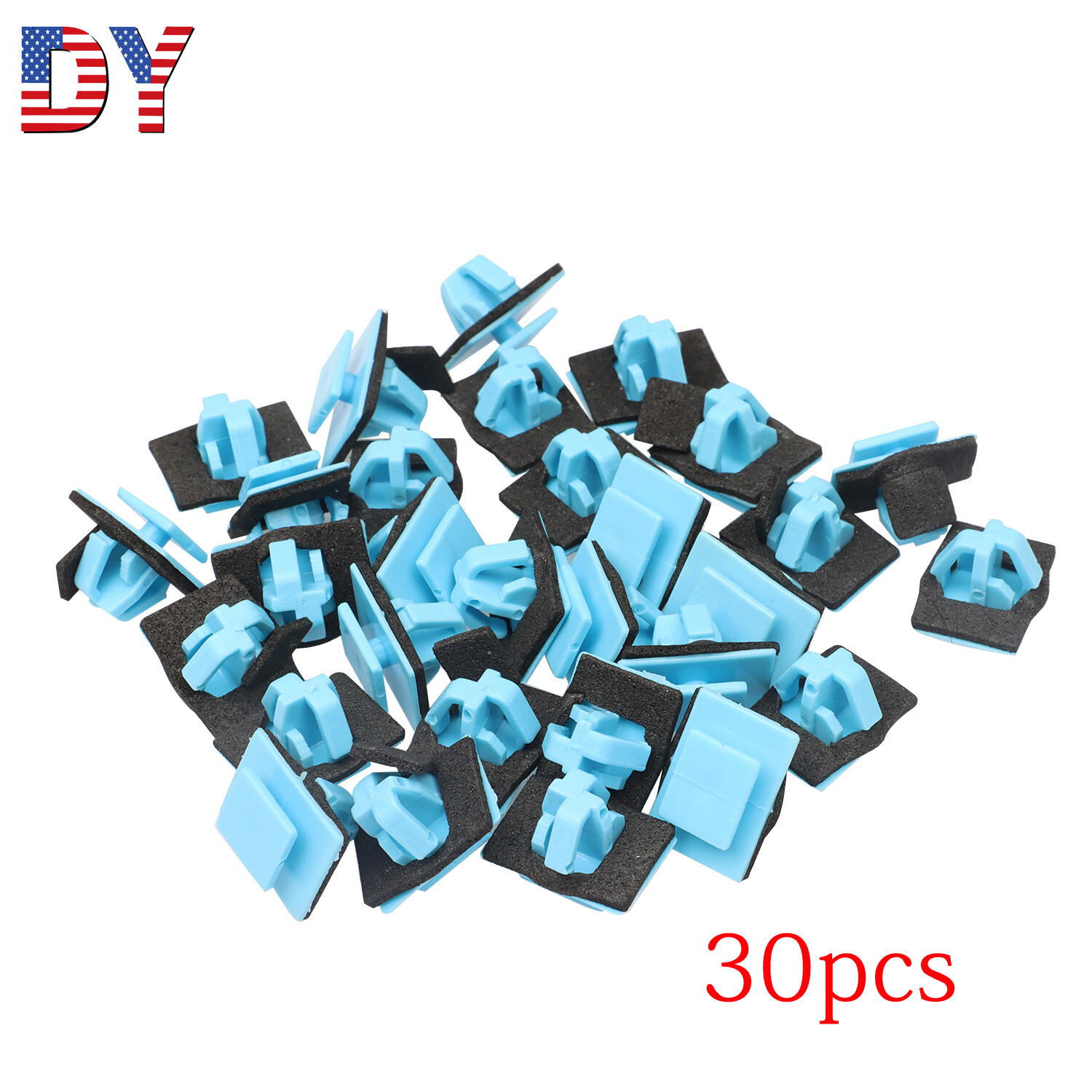 30 Body Side Molding Clip Retainer for 2013-up Hyundai Sant Fe 87756 ...