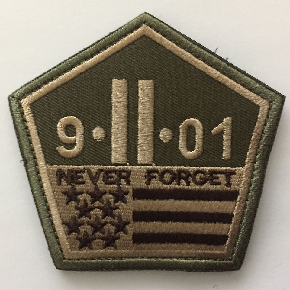 Never Forget September 11 Attacks 9/11 Anniversary Tactical Hook Loop ...