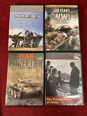 WW2 DVD Documentary Lot Of 4 Titles 5 Discs History Channel | eBay