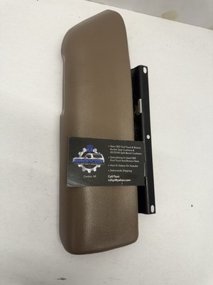 1992-1996 Ford Bronco Rear Arm Rest Console Tan/ Mocha OEM Armrest PASS ...