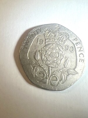 1990 20p - Twenty Pence Coin Rare Collectible Elizabeth II | eBay UK