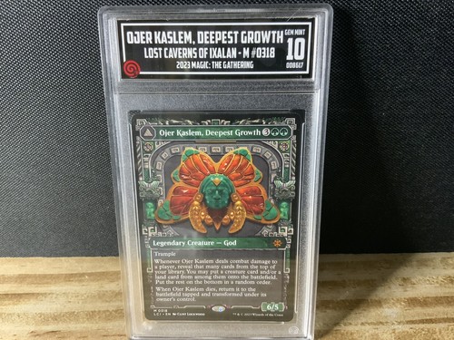 TCCG 10 Ojer Kaslem Deepest Growth Showcase Lost Caverns Ixalan Graded ...