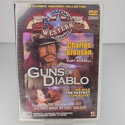Guns Of Diablo (DVD, 1964) Charles Bronson Kurt Russell Susan Oliver ...