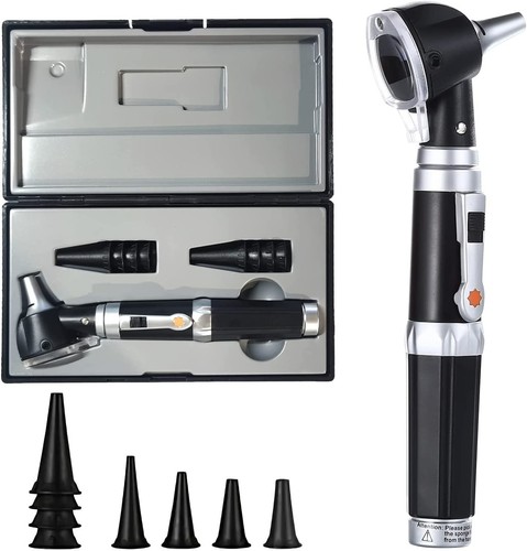 Professional Otoscope Ear Scope Light Physician ENT Kit Medical ...