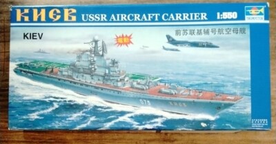 Trumpeter Kiev/Minsk 1:550 Soviet Union Aircraft Carrier 2In1 ...