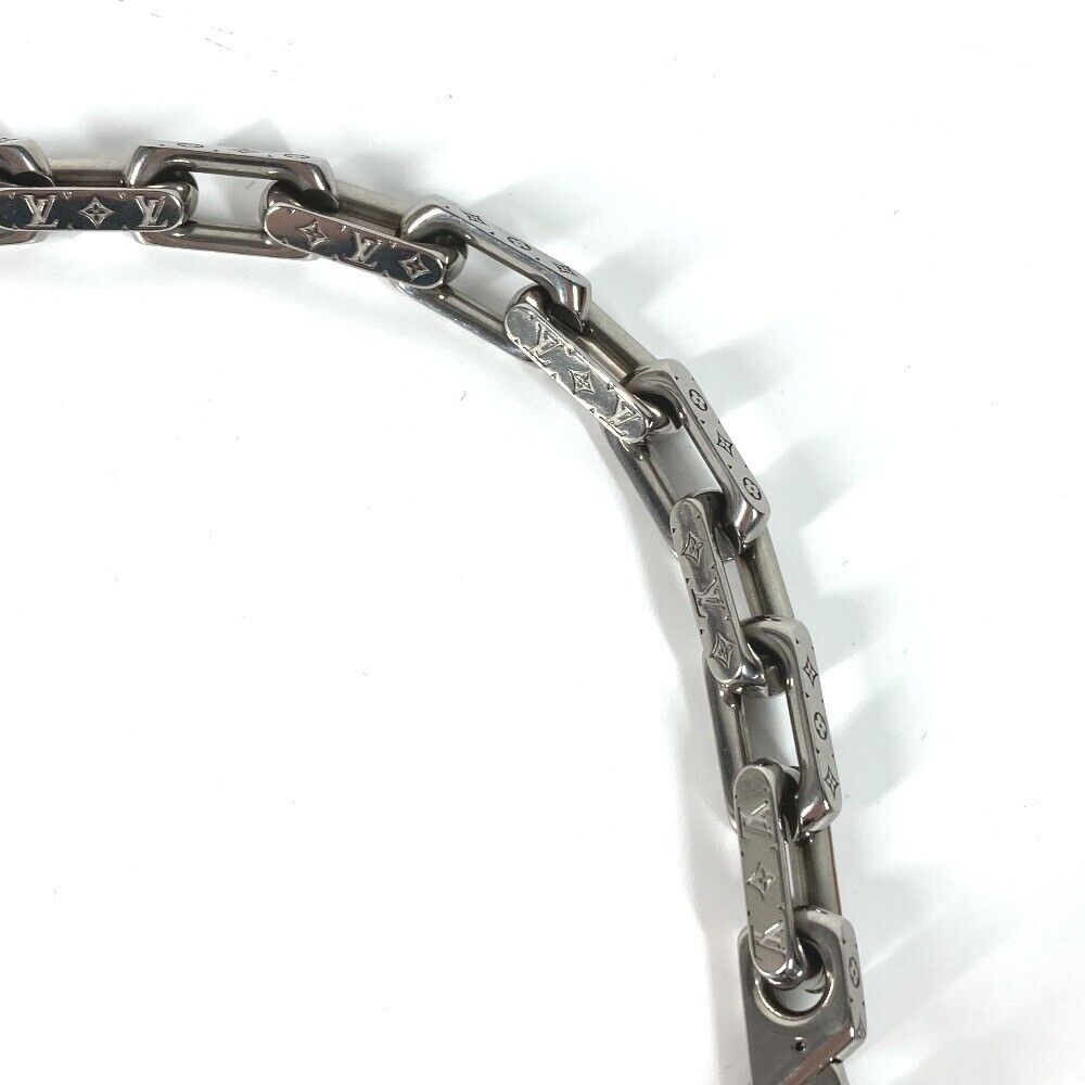LOUIS VUITTON M00307 Necklace Chain Monogram L53cm Men Boxed LOUIS VUITTON M00307 Necklace Chain Monogram L53cm Men Boxed