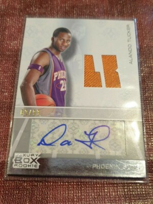 2007-08 Topps Luxury Box Alando Tucker Rookie Jersey Auto - Phoenix #ed ...