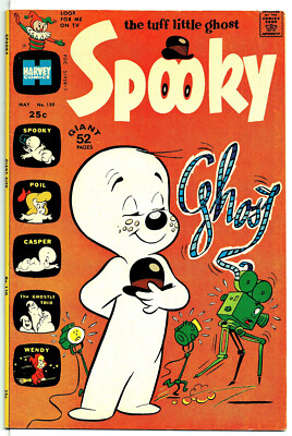 Spooky #130 (Harvey Giant Size) 5/72, Wendy, Poil, Casper, Ghostly Trio ...