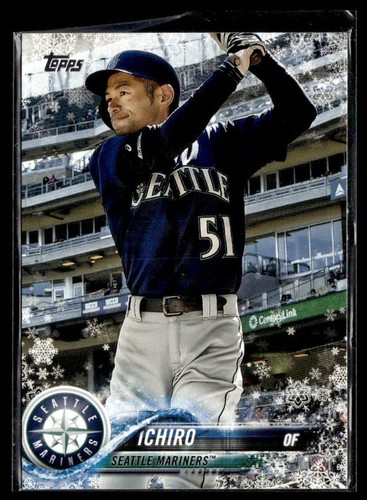 2018 Topps Holiday #HMW35 Ichiro Mariners Baseball Card 1002F | eBay