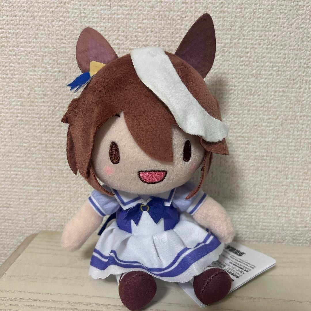 UmaMusume Pretty Derby Fuwapuchi Plush Doll Toy vol.7 Tokai Teio SEGA ...