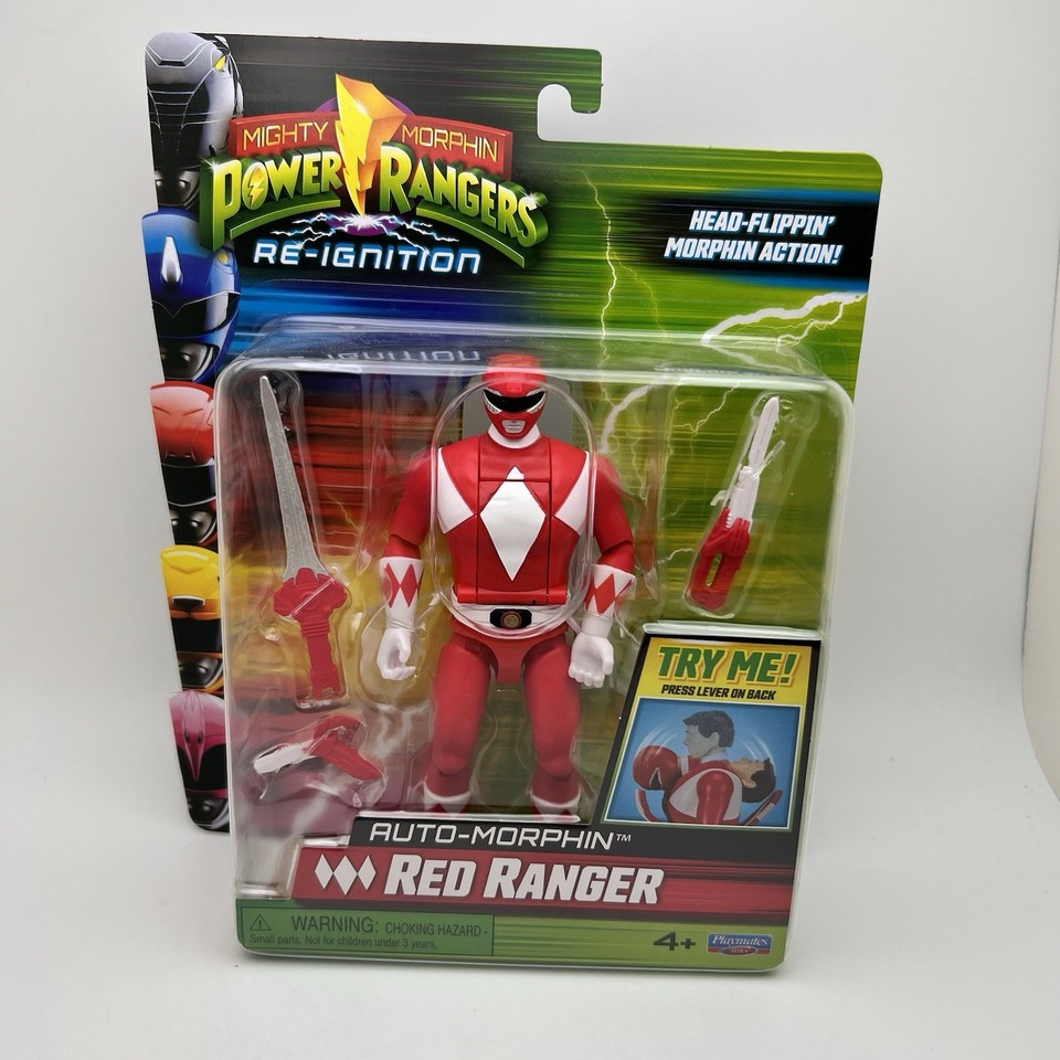 Playmates Toys Mighty Morphin Power Rangers Re-Ignition Auto-Morphin ...