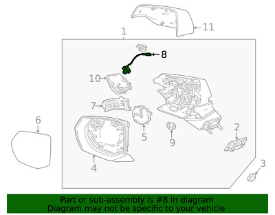 Genuine GM Driver Information Camera 84840440 | eBay