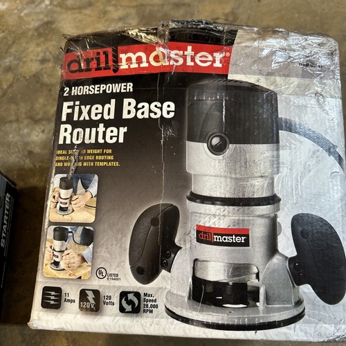 Drill Master 120 volt 1/4" Trim Router Model | eBay