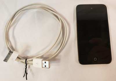 Apple iPod Touch A1367 16GB 4th Gen Silver/Black; Fair Condition ...