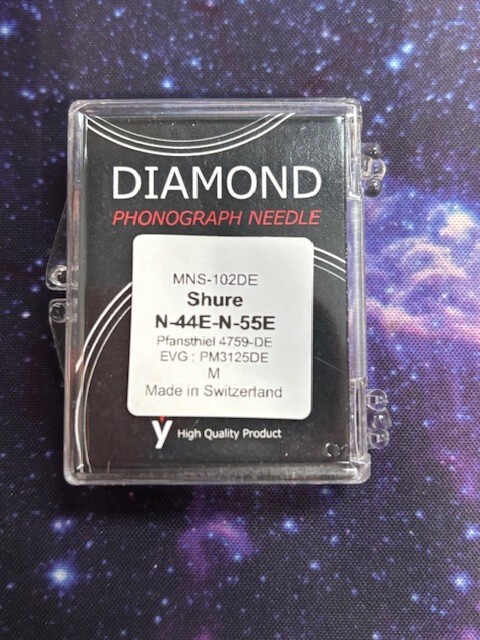 Phonograph Turntable Elliptical Needle Stylus SHURE N-44E-N-55E | eBay