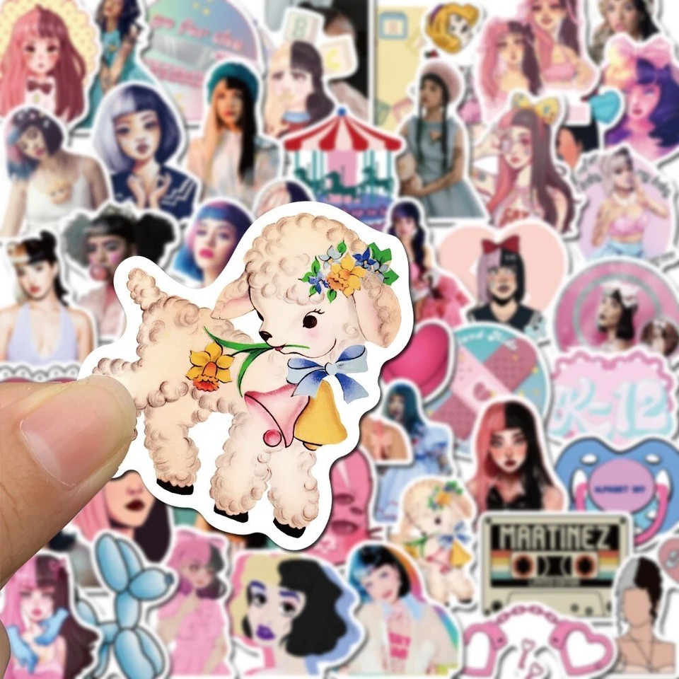 50PCS Melanie Martinez Singer Music Stickers Lot DIY Kids Notebook ...