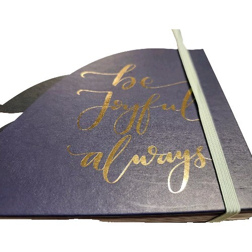 Be Joyful Always Journal Spiral Notebook Diary Lined 8x6 Scribble ...