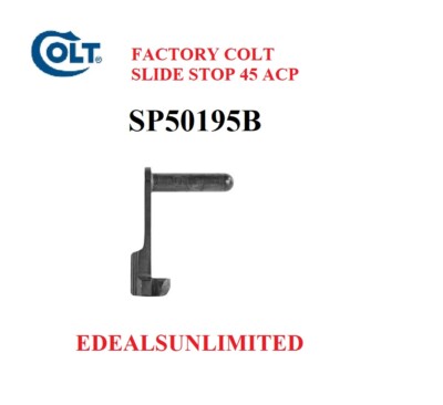 🎯 COLT 1911 SLIDE STOP RELEASE 45ACP BLUE Commander Government FACTORY ...