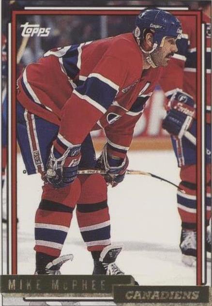 1992-93 Topps - Mike McPhee #45 Gold for sale online | eBay