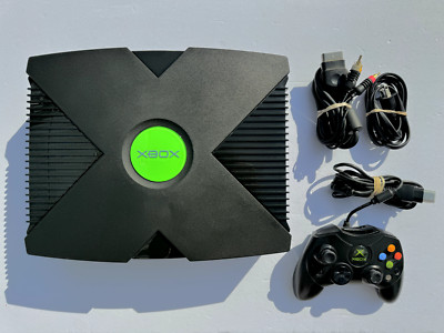 Xbox Original Console Bundle w/Original Controller & Accessories ...