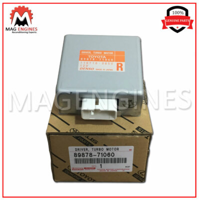 89878-71060 GENUINE OEM DRIVER TURBO MOTOR FOR FORTUNER HILUX 1KDFTV ...