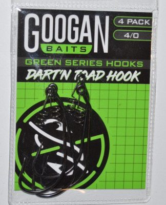 googan baits squad dart'n toad hook frog size 4/0 w/ screw in keeper | eBay