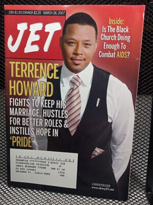 Actor Terrence Howard Church AIDS Black Interest Jet Magazine March 26 ...