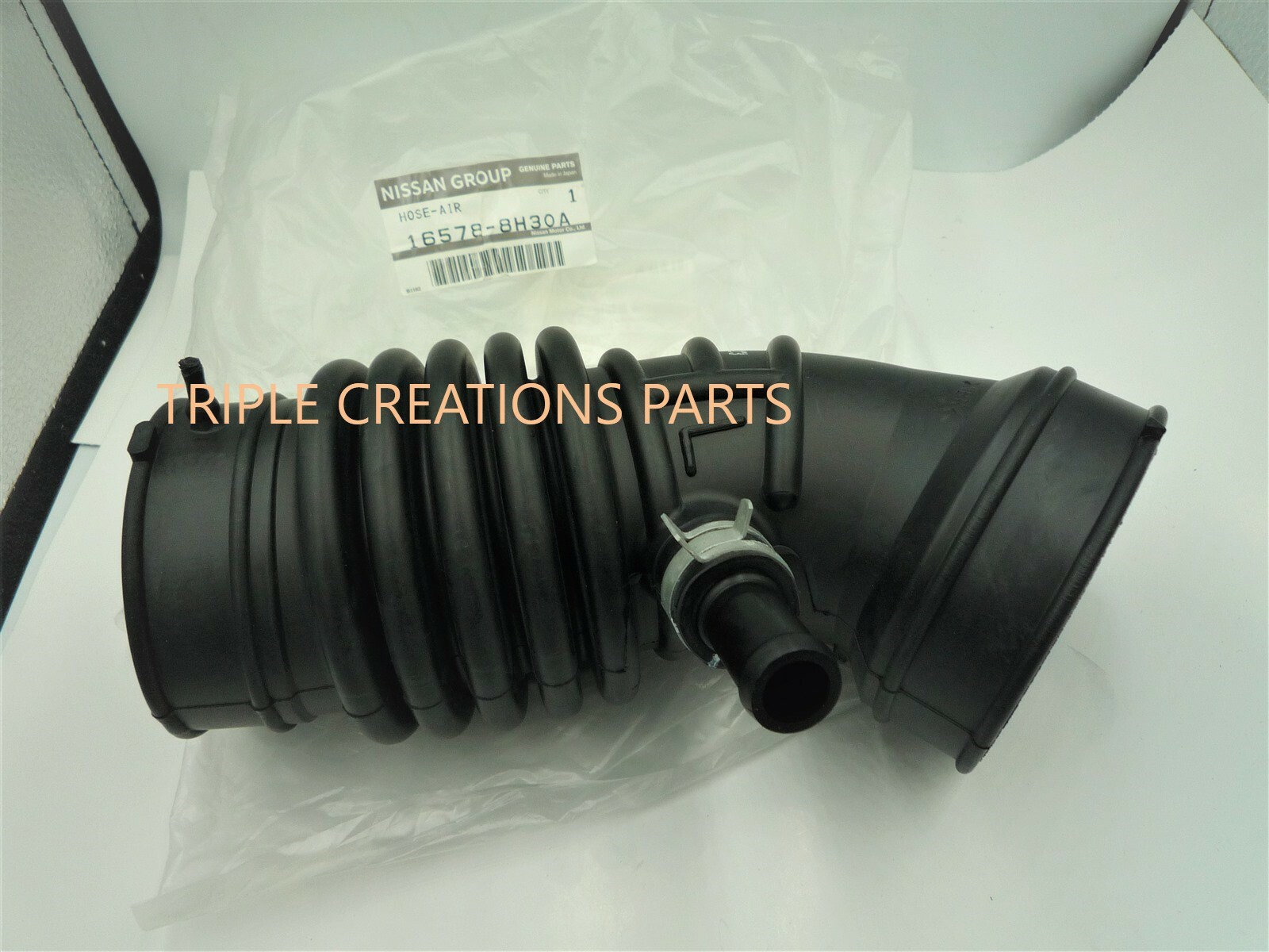 16578-8H30A Genuine Nissan Infiniti Hose-Air 165788H30A OEM | eBay