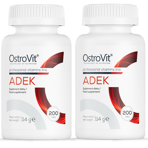 ADEK 400 TABS VITAMINS VIT A D 2000IU E K Skin Nails Bones Immune ...
