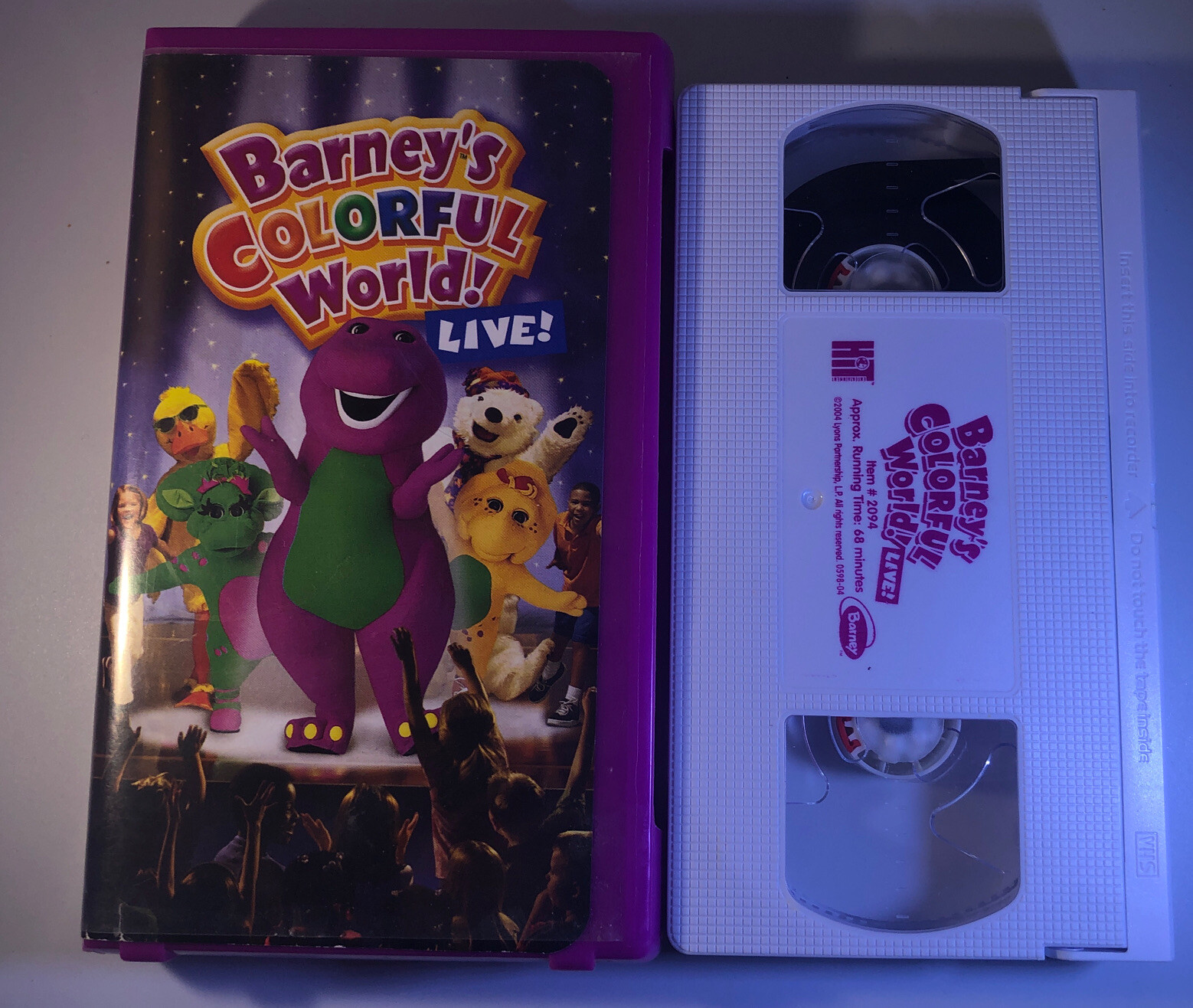 Barneys Colorful World Live (VHS, 2004) for sale online | eBay