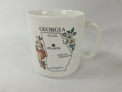 Atlanta Georgia Mug Cup Helen Macon Savannah Valdosta USA souvenir | eBay