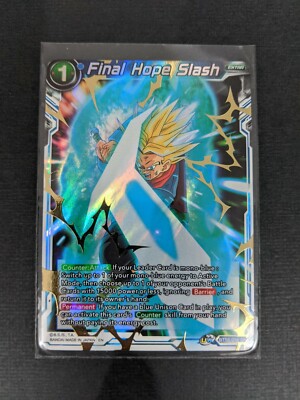 Dragon Ball Super TCG Final Hope Slash BT10-056 SUPER RARE pack fresh ...